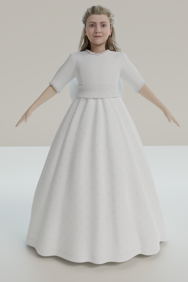 Communion dress model Valentina | Atelier Leonor & Sofía